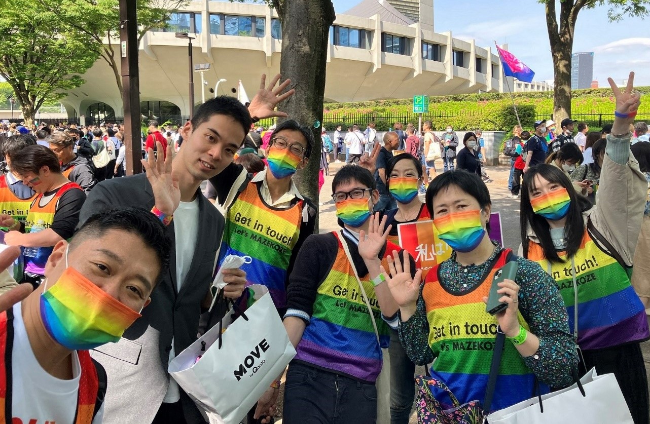 【E＆Jラボ特別企画】東京レインボープライド2023見学ツアー開催レポート | 大丸有SDGs ACT5 公式サイト